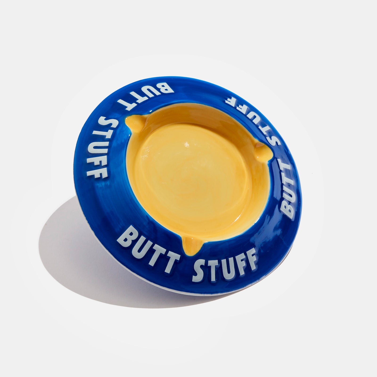 Butt Stuff Ashtray in Blue
