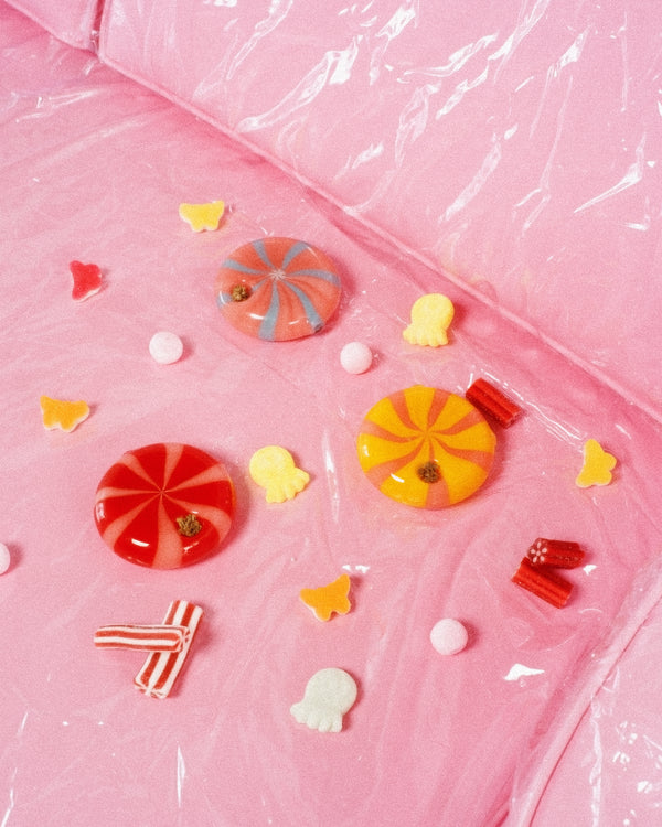 Edie Parker x Jake Clark Ceramic Rolling Tray in Flowers